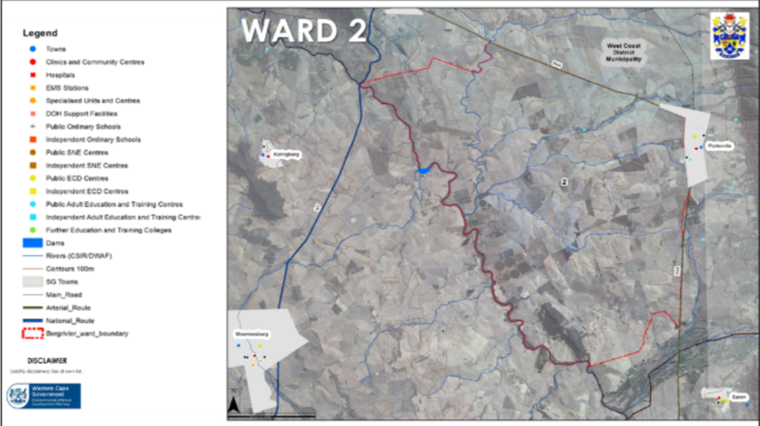 Ward 2 Description – Bergrivier Pulse (An ICA Project)